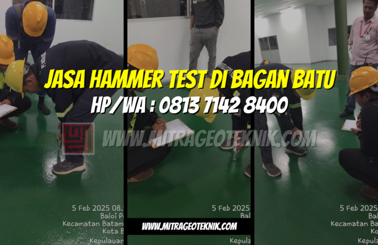 Jasa Hammer Test di Bagan Batu » PT. Mitra Geoteknik Nusantara